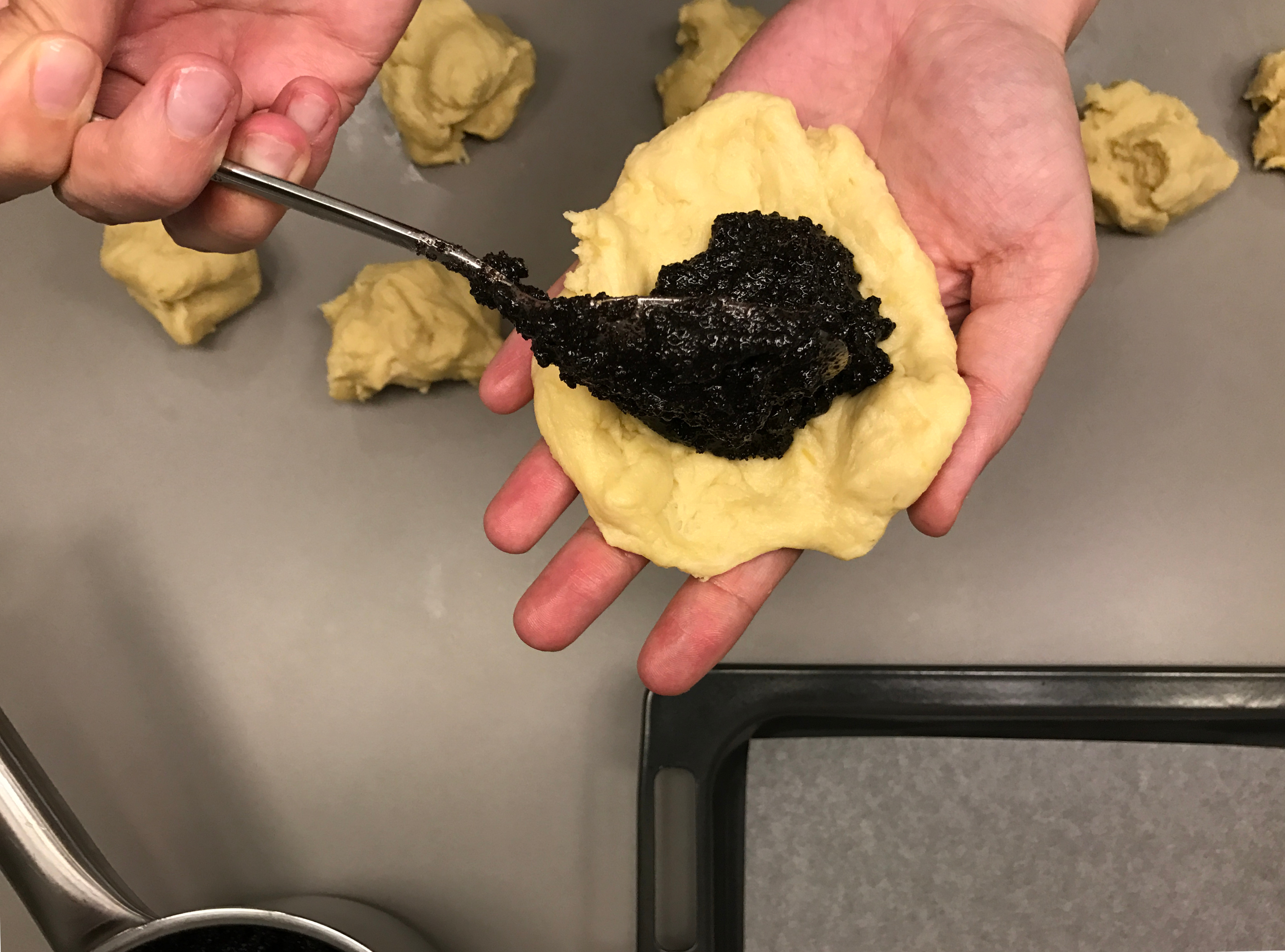 Waldviertler Mohnzelten, graues Gold trifft die freundliche Knolle ...
